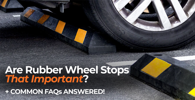 Rubber Wheel Stops: Are They Really That Important? | Sterling Supplies